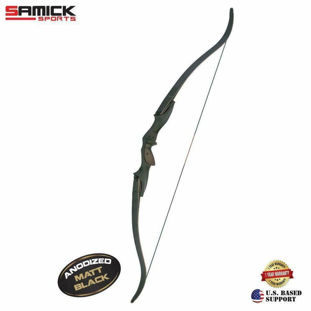 Samick 60" Discovery CNC Riser & Wood Core Carbon ILF Hunting Bow ...