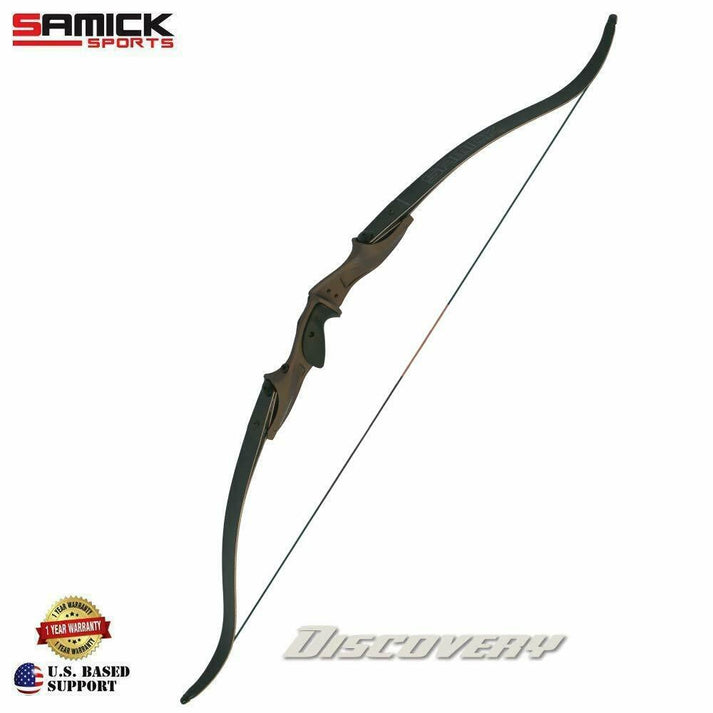 Samick 60" Discovery CNC Riser & Wood Core Carbon ILF Hunting Bow ...